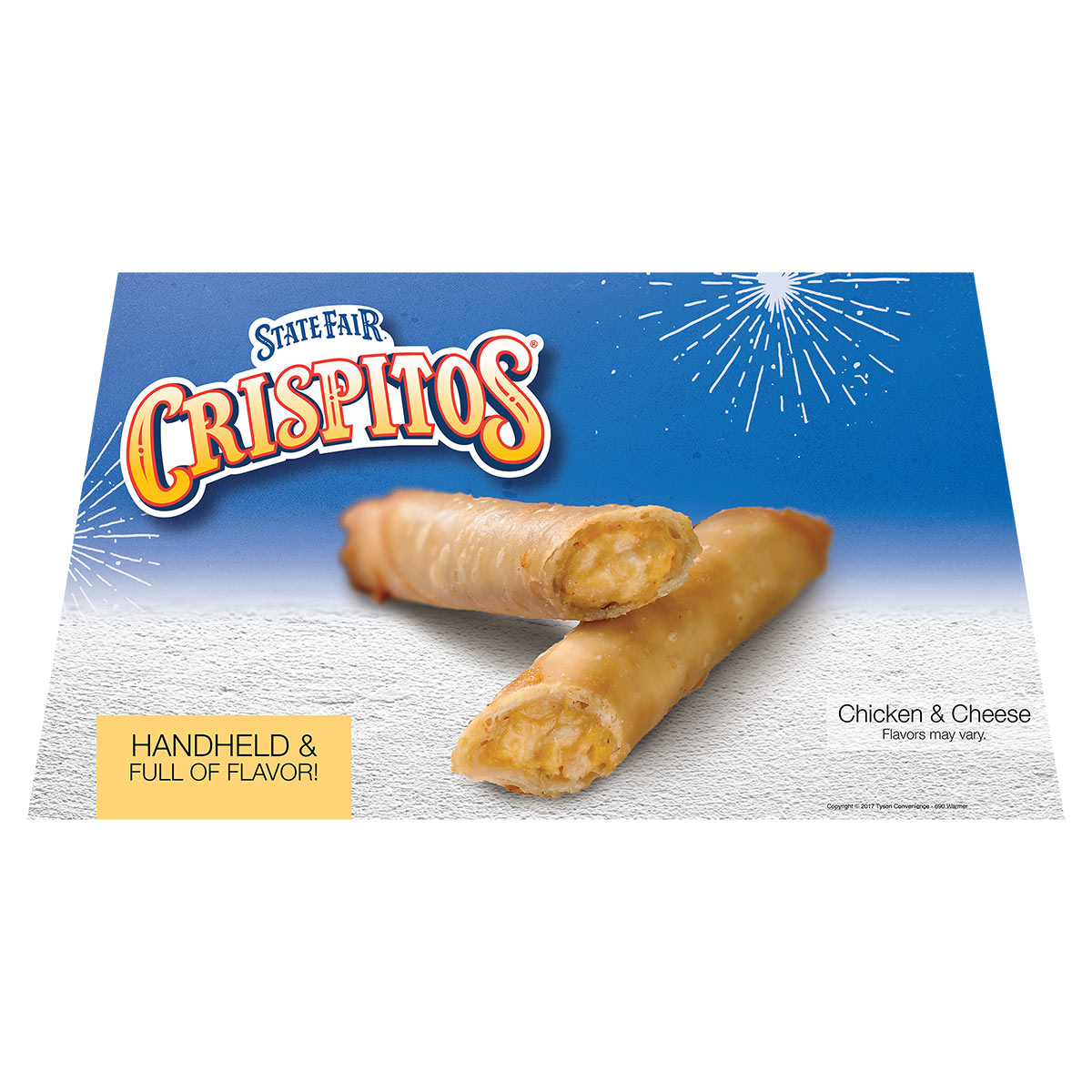 State Fair, Crispitos, Fully Cooked Chicken And Cheese, 02/16/2024